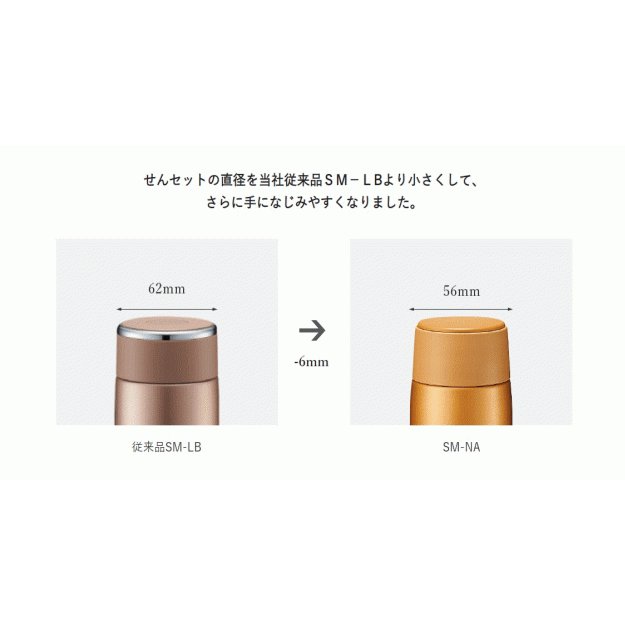 【楽天市場】象印マホービン マグボトル 480ml SM-NA48 （保温・保冷両用）ブラック・ピンク・ホワイト・ハニーゴールド ステンレスマグ 水筒：バラエティストア Field