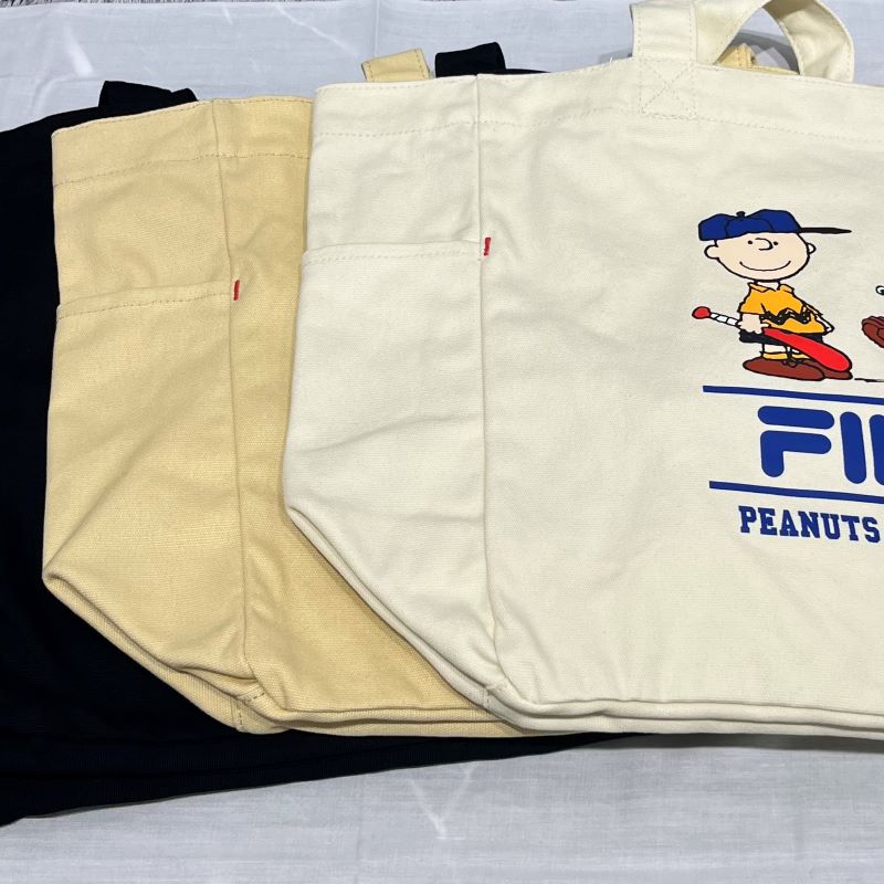 【楽天市場】FP5035 キャンバストートバッグ BEG/BLK/WHT バッグ トートバック カジュアル フィラ メンズ レディース ...