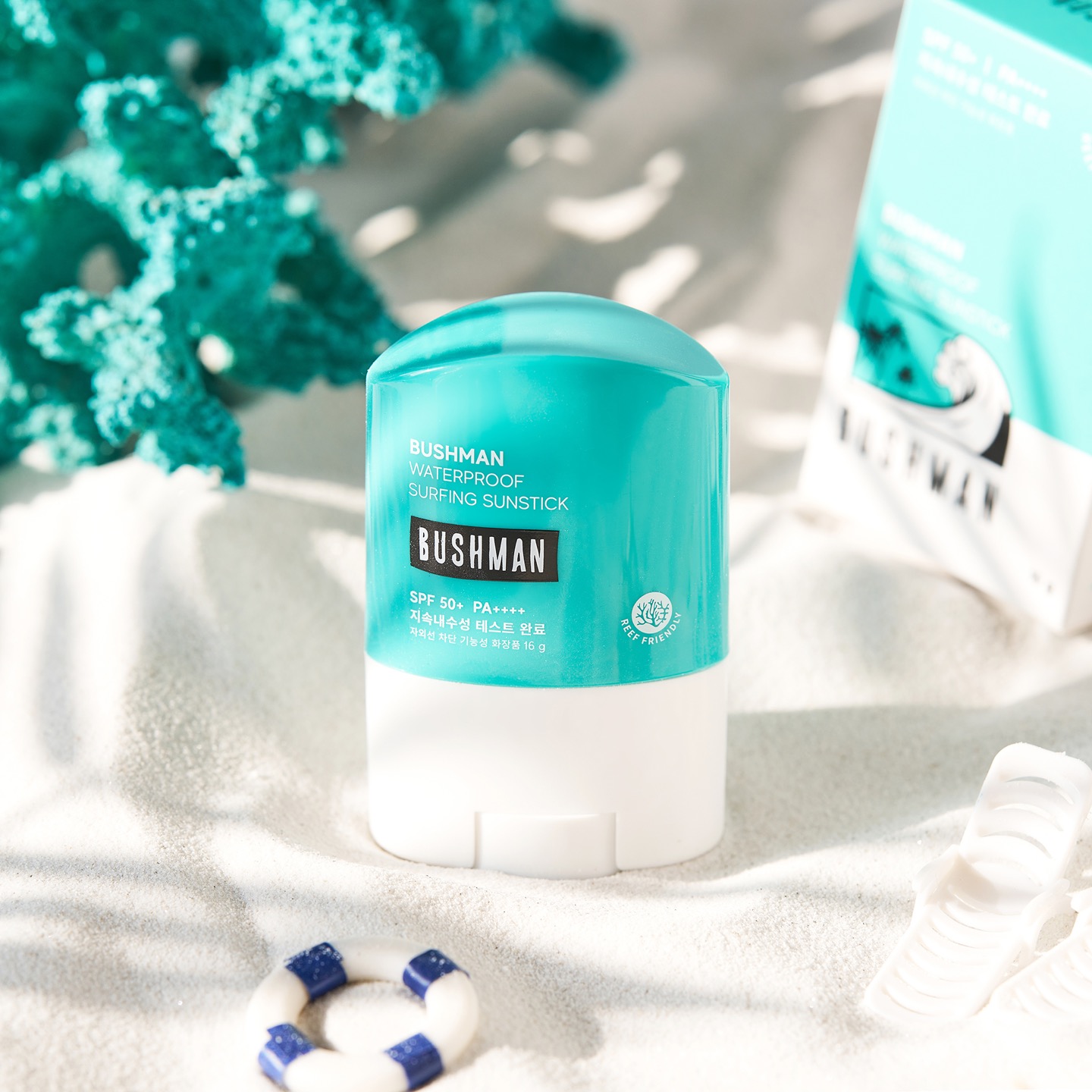 【楽天市場】ブッシュマン公式 BUSHMAN ウォータープルーフ サーフィン サンスティック 16g SPF50+ PA++++ 日焼け止め ...
