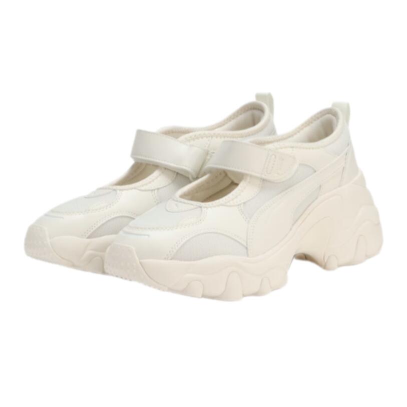 【楽天市場】【PUMA プーマ】398677-01 ウィメンズ パルサー ウェッジ サンダル ホワイト厚底 ボリューム スニーカーサンダル ...