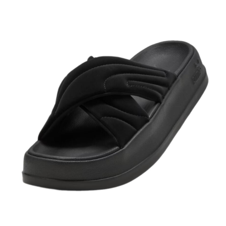 【楽天市場】【PUMA プーマ】400340-01 リードキャット LEADCAT プラットフォーム サンダル ブラックパフィストラップ ...