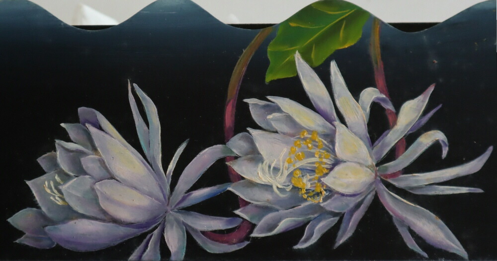 【楽天市場】トールペイント 畑田美恵子のデザインパケット 月下美人とシャコバサボテン dp-004：ファインホーム