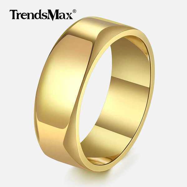 【楽天市場】【送料無料】 指輪 メンズ 男性 ステンレス リング おしゃれ 大人 シンプル ごつい かっこいい エンゲージメント ポリッシュ ...