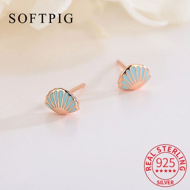 【楽天市場】【クーポン利用で3840円】 ピアス シルバー シェル リング レディース 女性 リアル 925 スター 星リング 貝殻 スタッド ...