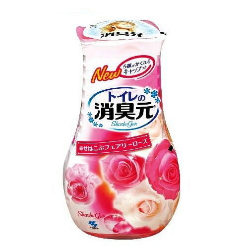 【楽天市場】小林製薬 トイレの消臭元幸せはこぶフェアリーローズ 400ml：ドラッグファイン楽天市場店