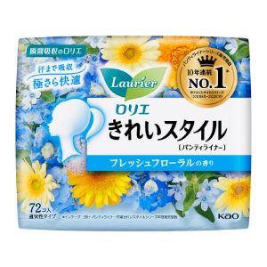 【楽天市場】【花王】 ロリエ きれいスタイル フレッシュフローラルの香り 72個入 【衛生用品】：薬のファインズファルマ楽天市場店