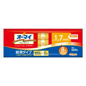 【楽天市場】オーマイ 結束スパゲッティ1．7mm 500g：薬のファインズファルマ楽天市場店