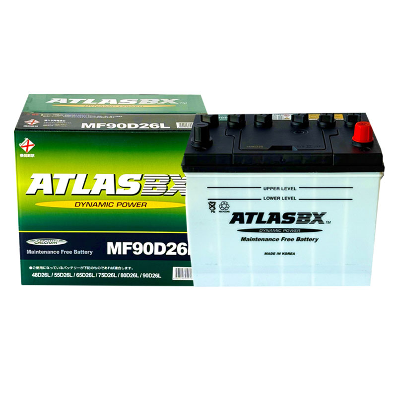 【楽天市場】アトラス バッテリー 日産自動車 アトラスBDG-ALR85AR/2007(H19)/01- 車 ATLASBX MF90D26L 【H41001D】：オーダーマット FMファクトリー
