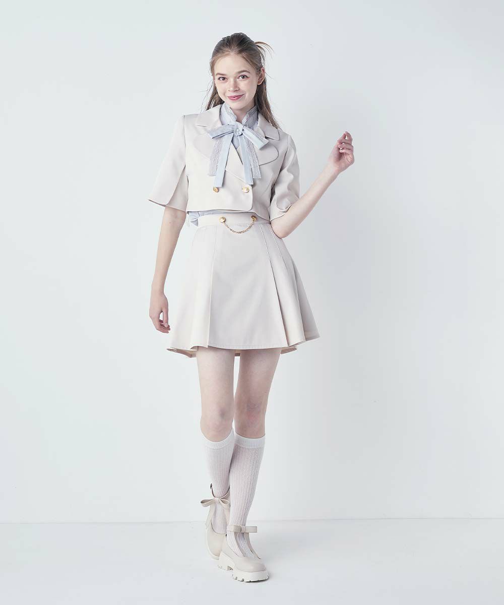 【楽天市場】【F i.n.t 公式】ハート ラペル ケープ ジャケット セットアップ / F i.n.t フィント [53AD01h004]：F i.n.t