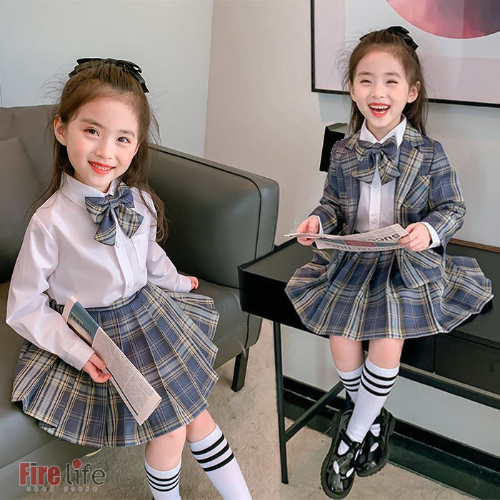 【楽天市場】子供スーツ 入学式スーツ 100-140cm 女の子 スカートスーツ チェック柄 セットアップ 小学生 幼稚園 jk 制服 入園式 卒園式 学園：ファイアライフ楽天市場店