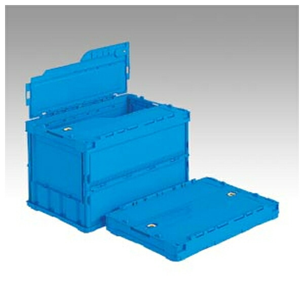 【楽天市場】三甲 折りたたみコンテナ ペタンコ C-50B 50L 青 558500-00：セミプロDIY店ファースト