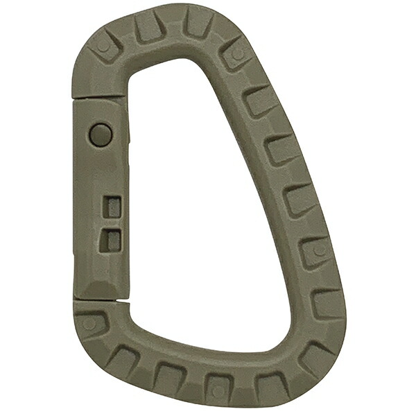 【楽天市場】アイガーツール(EIGERTOOL) EGタクティカルカラビナ カーキ TAC-2KH：セミプロDIY店ファースト