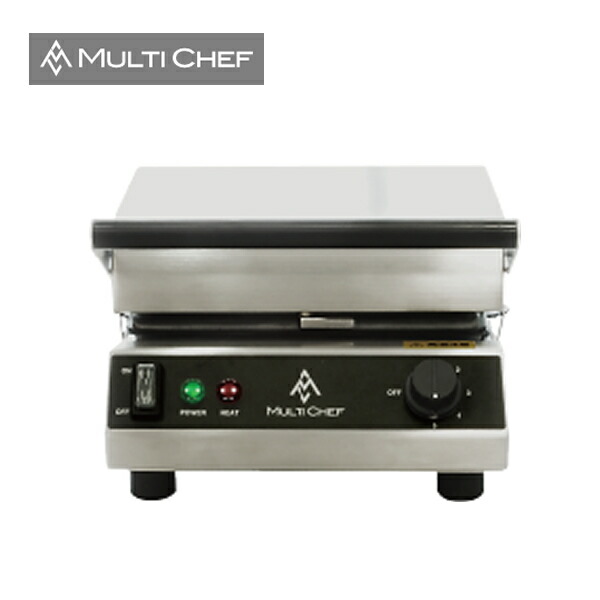 【楽天市場】MULTI CHEF(マルチシェフ) コンパクトサンドベーカー MCBK-10SS-GRSET グリル/ワッフル上下/ パニーニ ...