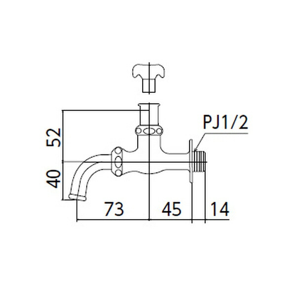 【楽天市場】KVK(ケーブイケー) K11Q キー式吐水口回転形水栓：セミプロDIY店ファースト