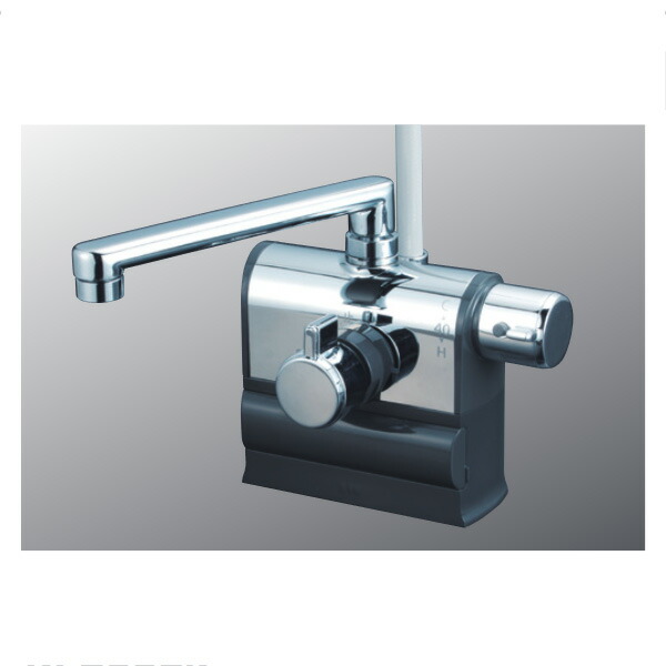 【楽天市場】KVK（ケーブイケー） KF3008R デッキ形サーモスタット式シャワー 右ハンドル仕様 （190mmパイプ付）：セミプロDIY店ファースト