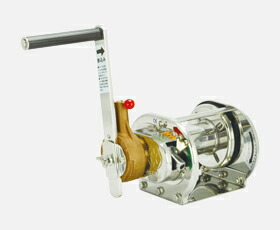 【楽天市場】マックスプル 手動ウインチ ラチェット式（ストッパー内蔵式）電解研磨加工 ERSB-1-SI [法人限定][送料別途お見積り]：セミプロDIY店ファースト