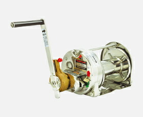 【楽天市場】マックスプル 手動ウインチ ラチェット式（防塵・防滴式）電解研磨加工ERSB-10-SIC [法人限定][送料別途お見積り]：セミプロDIY店ファースト