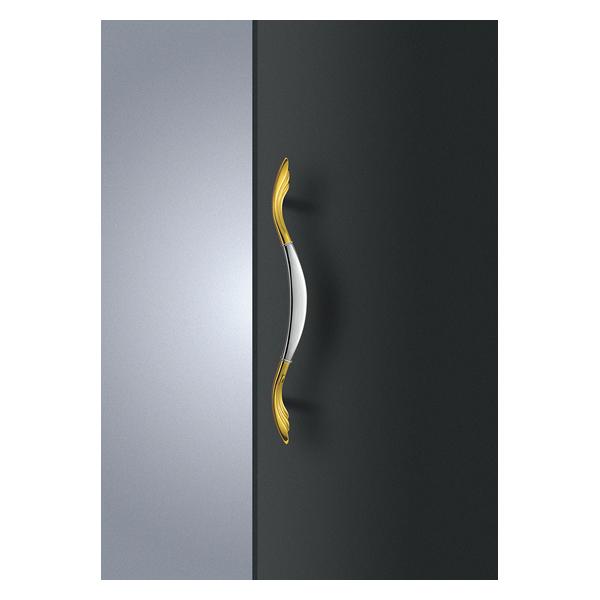 【楽天市場】UNION(ユニオン) ドアハンドル 押し棒 T3105-15-002 ブラス クロム＋ミラー[ネオイズム]：セミプロDIY店ファースト