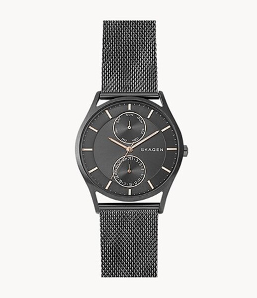 【楽天市場】スカーゲン(SKAGEN) HOLST クロノグラフ マルチファンクション ミディアムブラウン レザーウォッチ SKW6180 ...