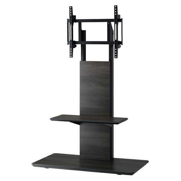 【楽天市場】ハヤミ工産(TIMEZ) KF-975 【～77V型】 自立TVスタンド テレビスタンド グレー木目 低床キャスター付き ハイタイプ [時間指定不可]：ファーストFACTORY