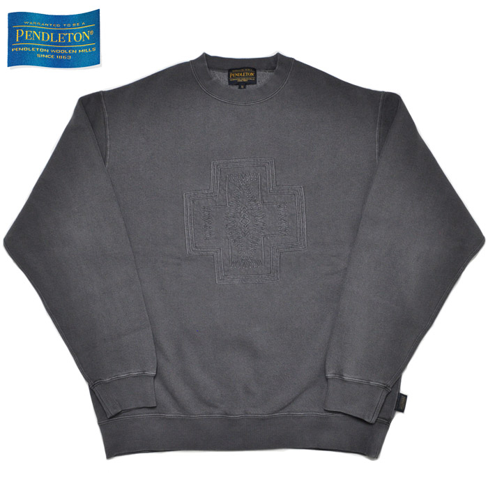 【楽天市場】PENDLETON ペンドルトン スウェット トレーナー ピグメントダイEMBスウェット 4475-7011：firstadium