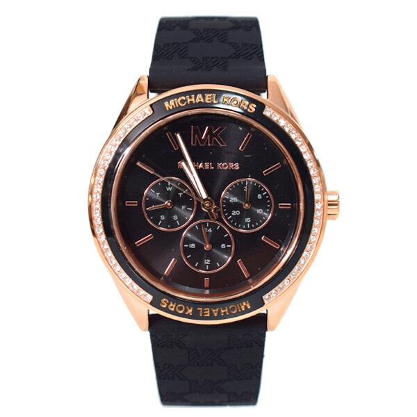 【楽天市場】マイケルコース 時計 MK MICHAEL KORS ジェサ オーバーサイズ シリコン ステンレススチール ラインストーン ...