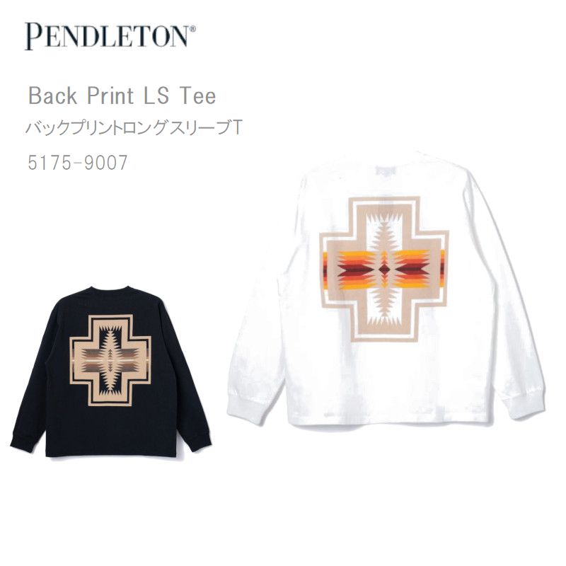 【楽天市場】20％OFF PENDLETON ペンドルトン 5175-9007 バックプリント ロングスリーブT Back Print Long Sleeve Tee (ユニセックス) 長袖 ...