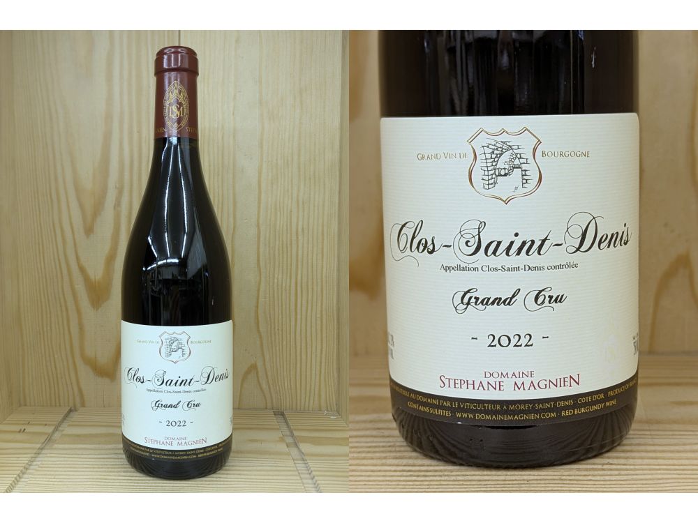 【楽天市場】正規品：[2022] クロ・サン・ドゥニ（ステファン・マニャン）Clos-Saint-Denis Grand Cru ...