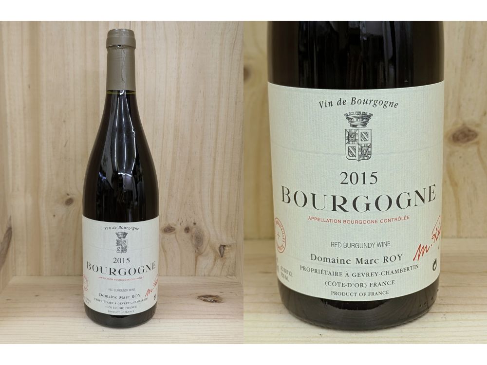 【楽天市場】[2015] ブルゴーニュ ルージュ（マルク・ロワ）Bourgogne Rouge（Marc Roy）：ワインショップ フィッチ