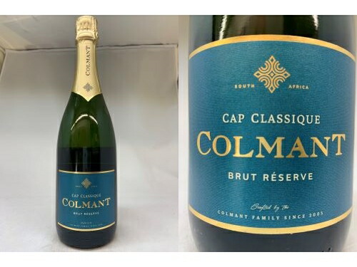 【楽天市場】[NV] コルマン メソッド キャップ・クラシック ブリュット レゼルヴ（コルマン/南アフリカ） Colmant Method ...