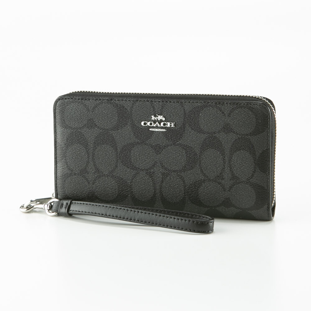 【楽天市場】コーチ COACH シグネチャー アコーディオン ラウンド長財布 リストレット C4452 フィットハウス：FIT HOUSE