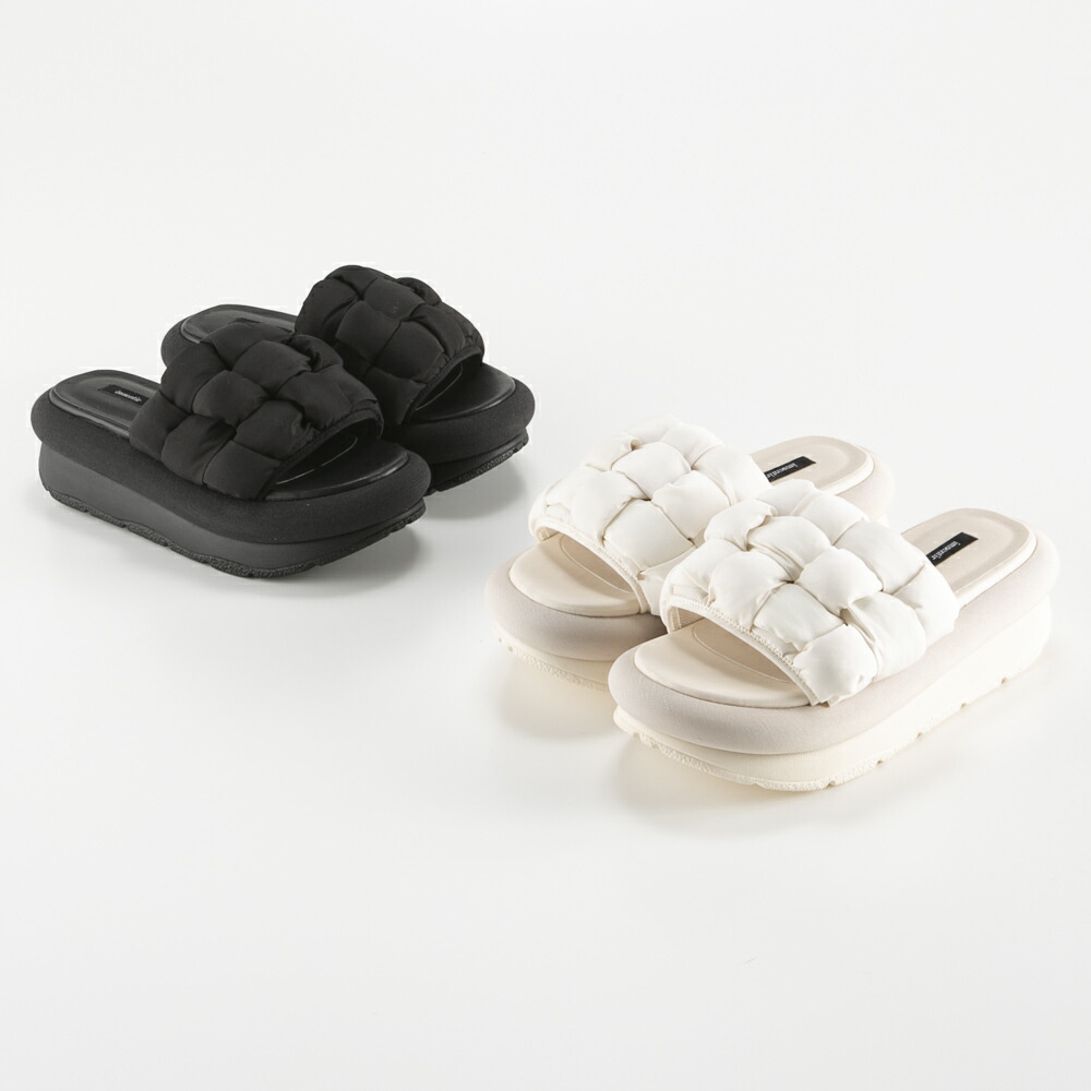 【楽天市場】イムサンティル imsentir メッシュナイロン厚底ミュール EV004 フィットハウス：FIT HOUSE