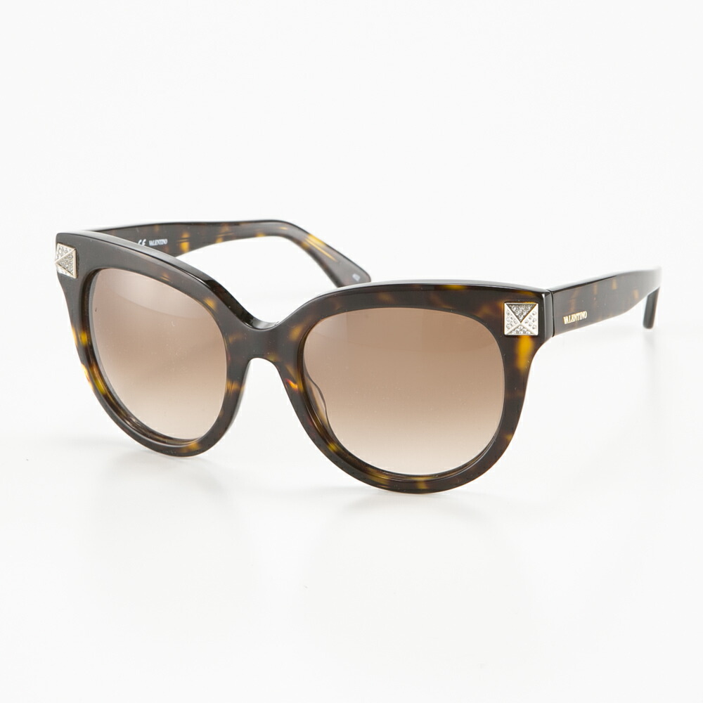 【楽天市場】ヴァレンティノ VALENTINO サングラス VAL･16Tセル上付きテンプルビット石入り V658SR フィットハウス：FIT ...