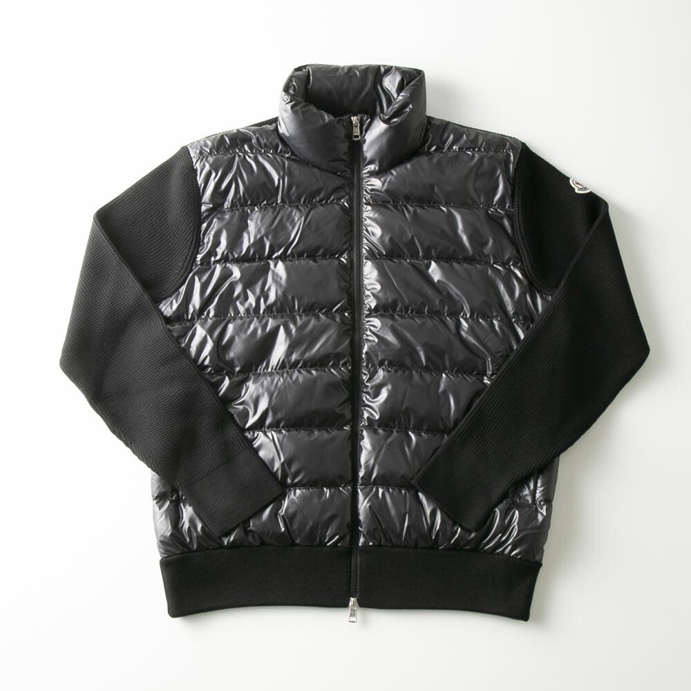 【楽天市場】【8月31日-9月1日限定★クーポン配布中】モンクレール MONCLER メンズアウター 前パディング入り フード付き ニット ...