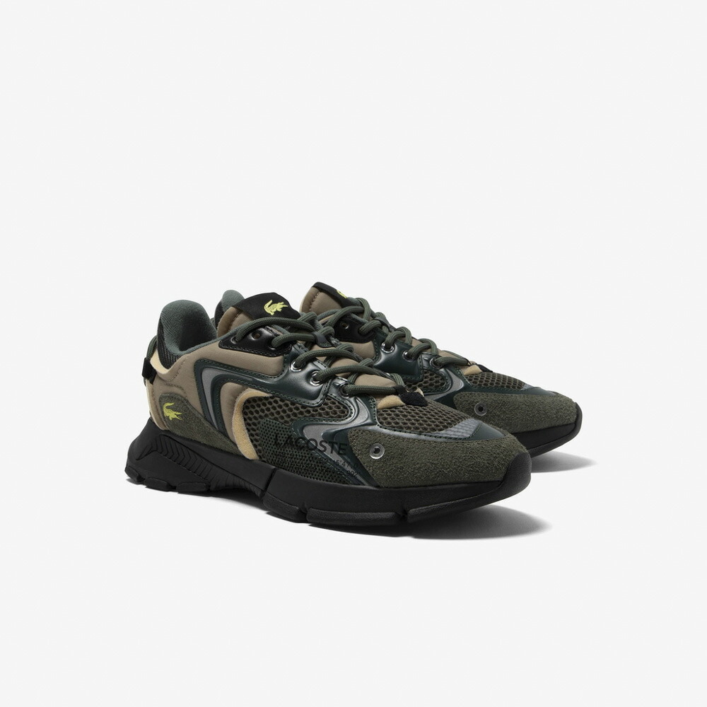 【楽天市場】ラコステ LACOSTE メンズスニーカー L003 NEO 223 1 SMA P1N KHK/DK GRN 46SMA0003 フィットハウス：FIT HOUSE