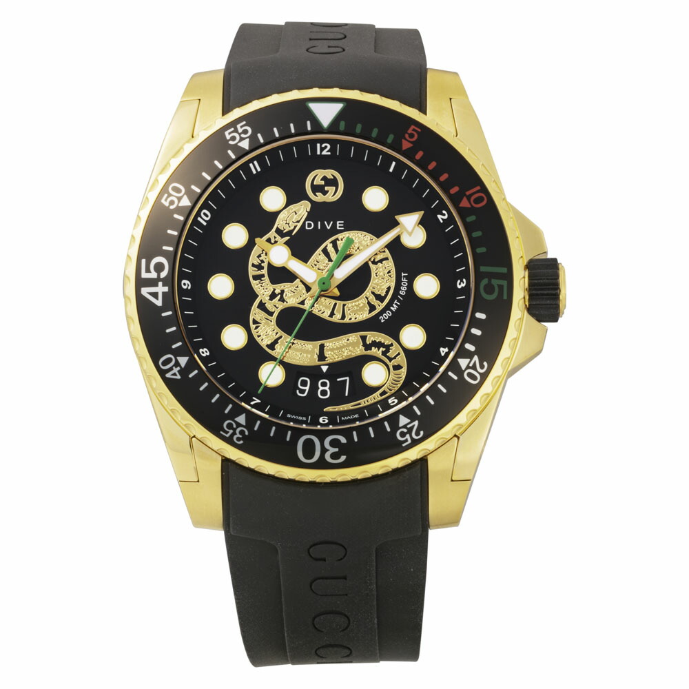【楽天市場】【2月22日-25日限定★クーポン配布中】グッチ GUCCI 腕時計 DIVE ダイブ YA136219 フィットハウス：FIT ...