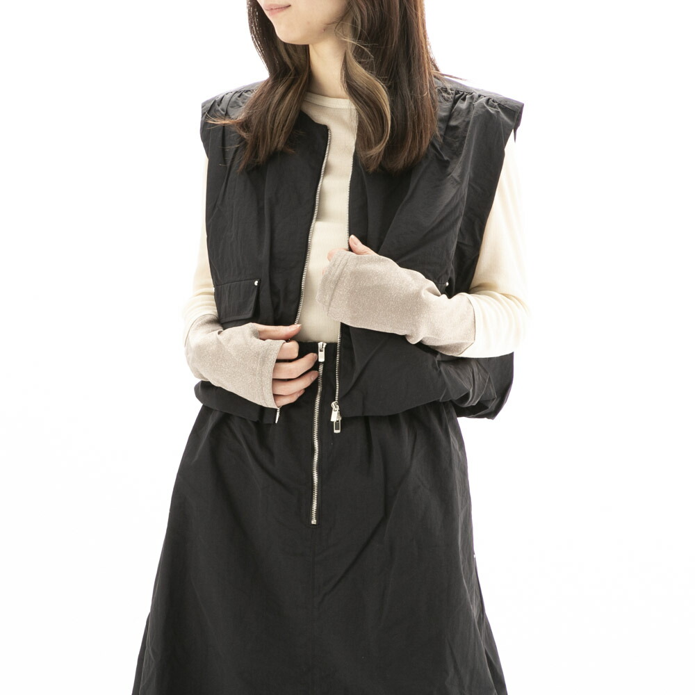 【楽天市場】バントロア vingtrois レディーストップス バルーンZIPベスト 293-33208 フィットハウス：FIT HOUSE