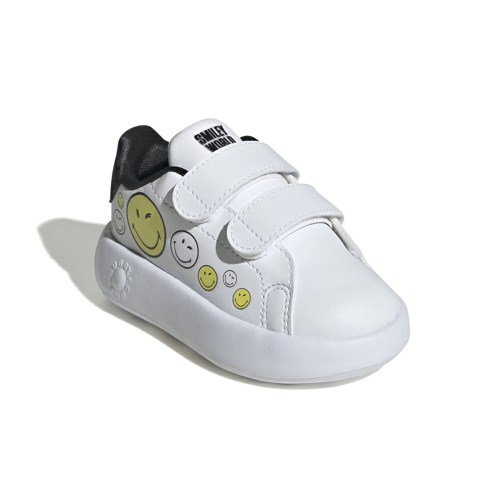 【楽天市場】【7月19日-7月21日限定★クーポン配布中】アディダス adidas ベビーシューズ ADVANCOURT SMILEY CF ...