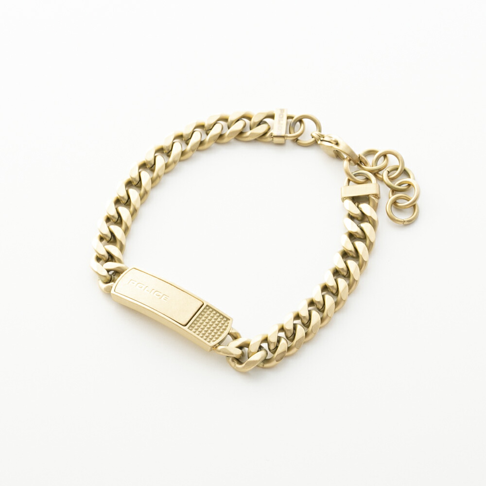 【楽天市場】【8月9日-8月11日限定★クーポン配布中】ポリス POLICE ブレスレット IDENTITY GB0041002 フィット ...