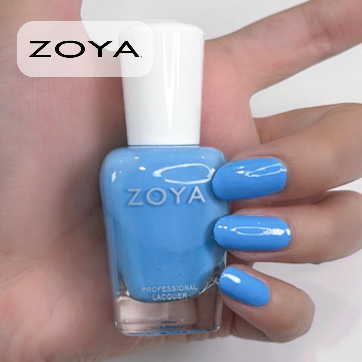 【楽天市場】ZOYA ゾーヤ ゾヤ ネイルカラー ZP1268 BOO クリーム 15mL ブルー 自爪の為に作られた ネイル 爪にやさしい ...