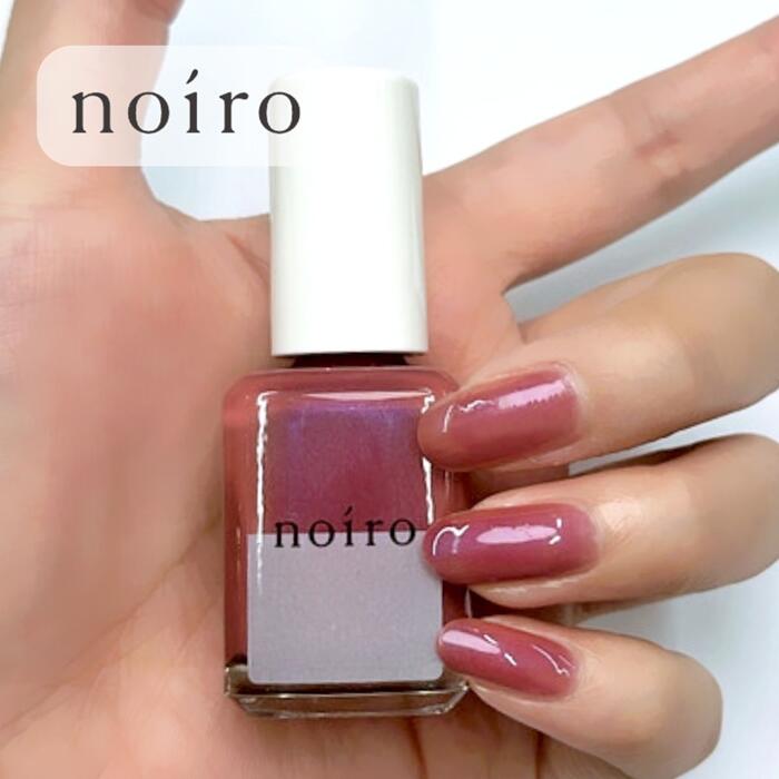 【楽天市場】【送料無料】noiro ノイロ ネイルカラー S055 round 11ml 爪に 優しい マニキュア セルフネイル ラメ 指先 手 きれい ポリッシュ シアー ローズ パール ...