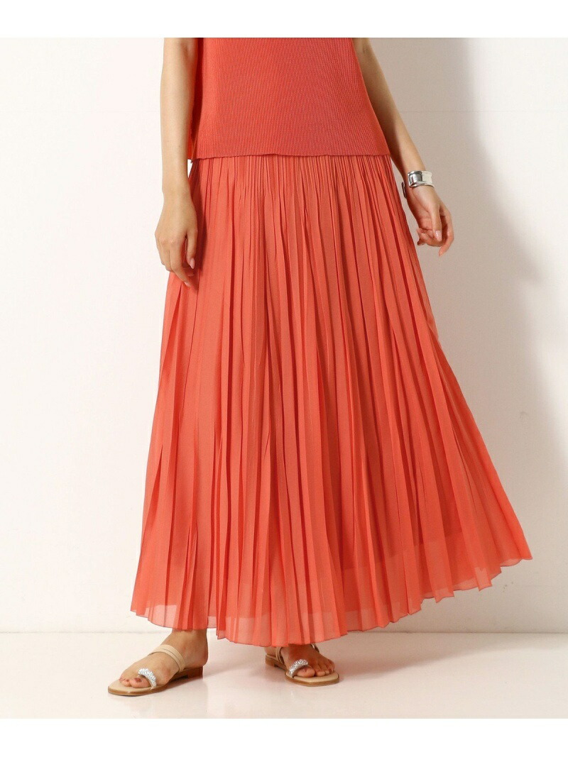 【楽天市場】【SALE／40%OFF】シアークレープ プリーツスカート K.T KIYOKO TAKASE コムサ スカート その他のスカート ...