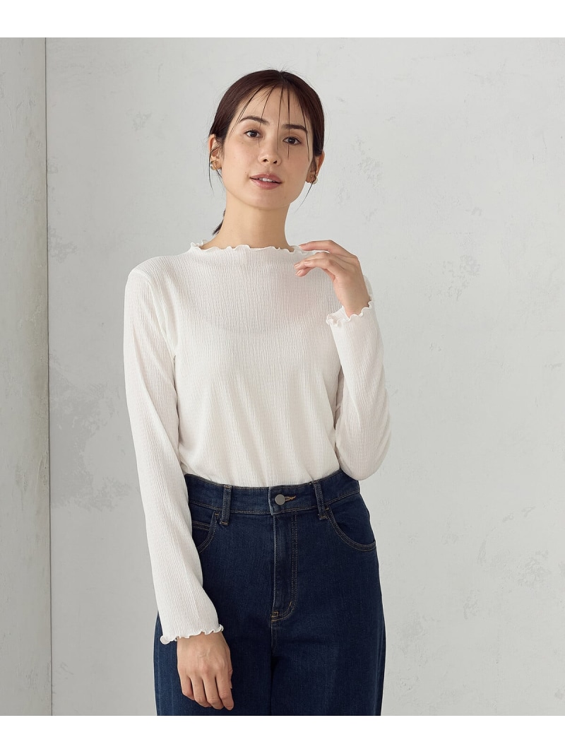 【楽天市場】【SALE／10%OFF】ボトルネックカットソー COMME CA ISM コムサイズム トップス カットソー・Tシャツ ホワイト ブラック【RBA_E】[Rakuten ...