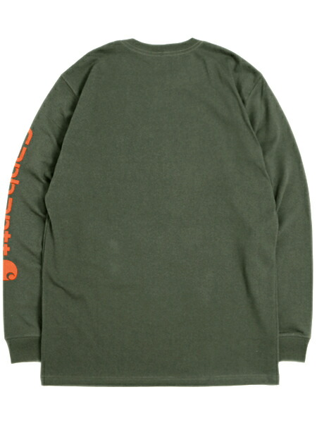 【楽天市場】CARHARTT WORKWEAR GRAPHIC LOGO TEE-OLIVINE HTHR【K231-G01-OLIVE ...