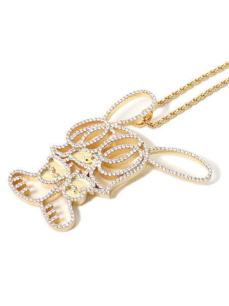 【楽天市場】【送料無料】SKOLOCT x GHOST GHOSKO NECKLACE【SKO-ACC-NL05-GD-GOLD】：FIVE ...