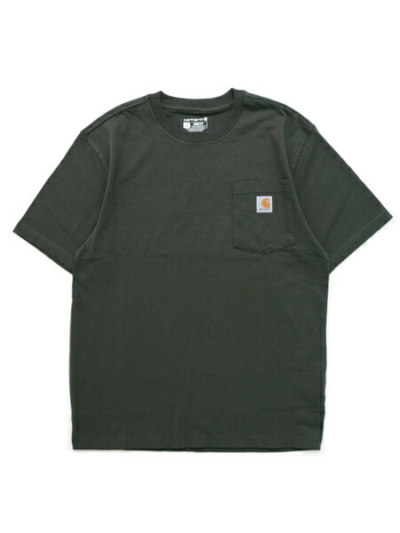 【楽天市場】CARHARTT POCKET S/S TEE-PEAT【K87-306-CHARCOAL】：FIVE STAR DS