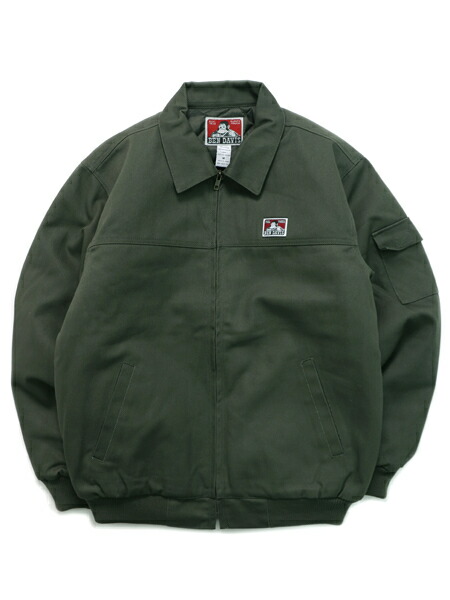 【楽天市場】【送料無料】BEN DAVIS MECHANIC'S JACKET【BND-375OLV-OLIVE】：FIVE STAR DS