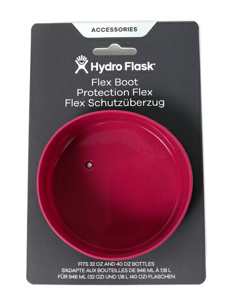 【楽天市場】Hydro Flask MEDIUM FLEX BOOT 32OZ BOTTLE-SNAPPER【5089008-0085-DARK PINK】：FIVE STAR DS