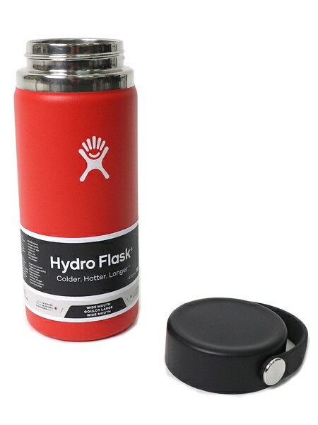 【楽天市場】Hydro Flask HYDRATION 16 OZ WIDE MOUTH-GOJI【890015-0102-RED】：FIVE ...