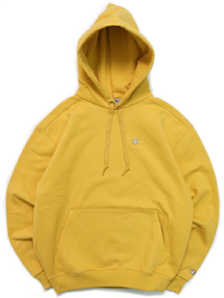 【楽天市場】【SALE】【送料無料】CHAMPION OG SUPER FLEECE CONE HOOD-ROYAL GOLD ...